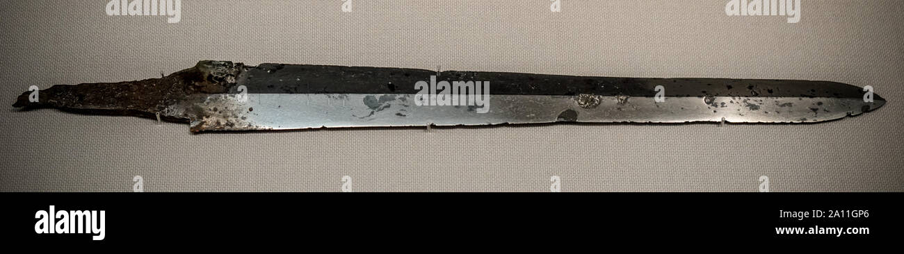 Iron straight short sword, Japan, Kofun period, 5th to 6th century ...