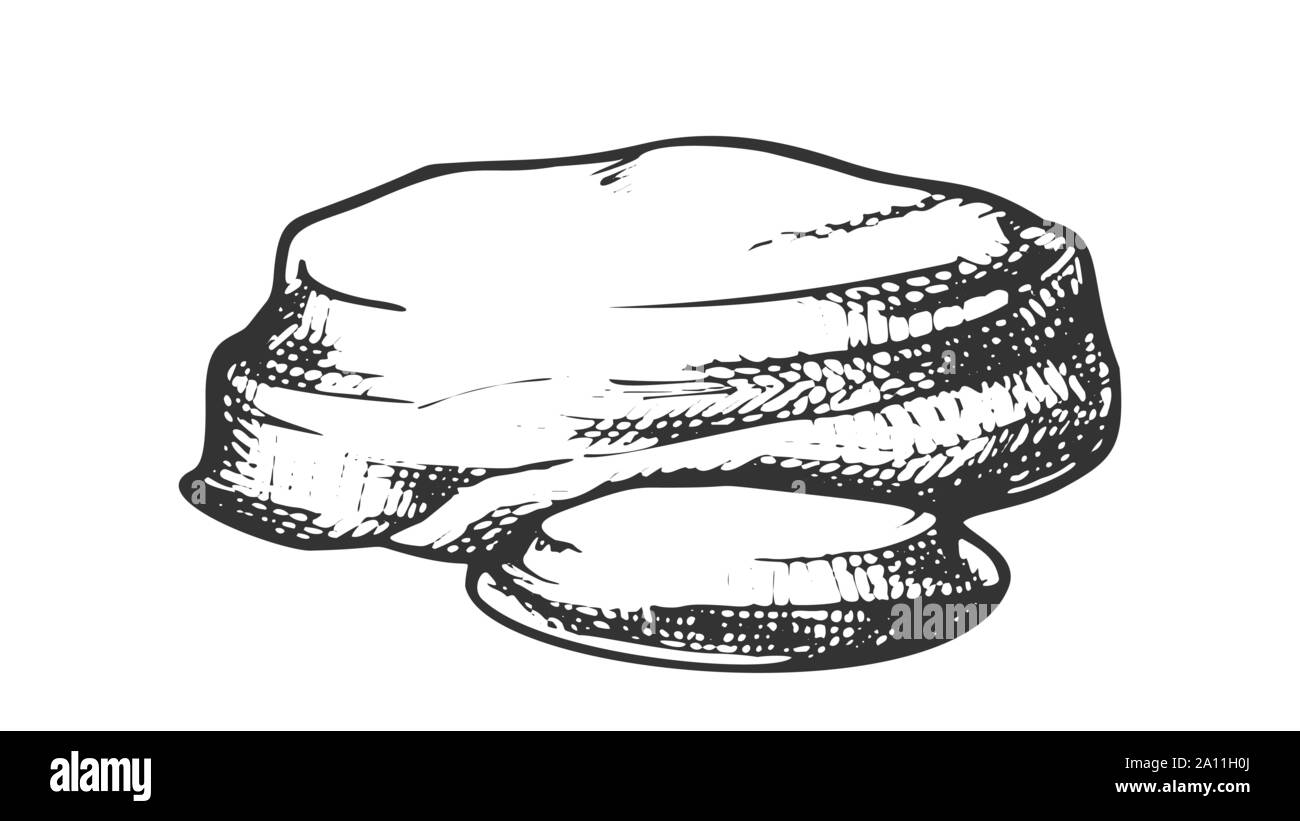 Stone River Decoration Rock Monochrome Vector Stock Vector Image & Art ...