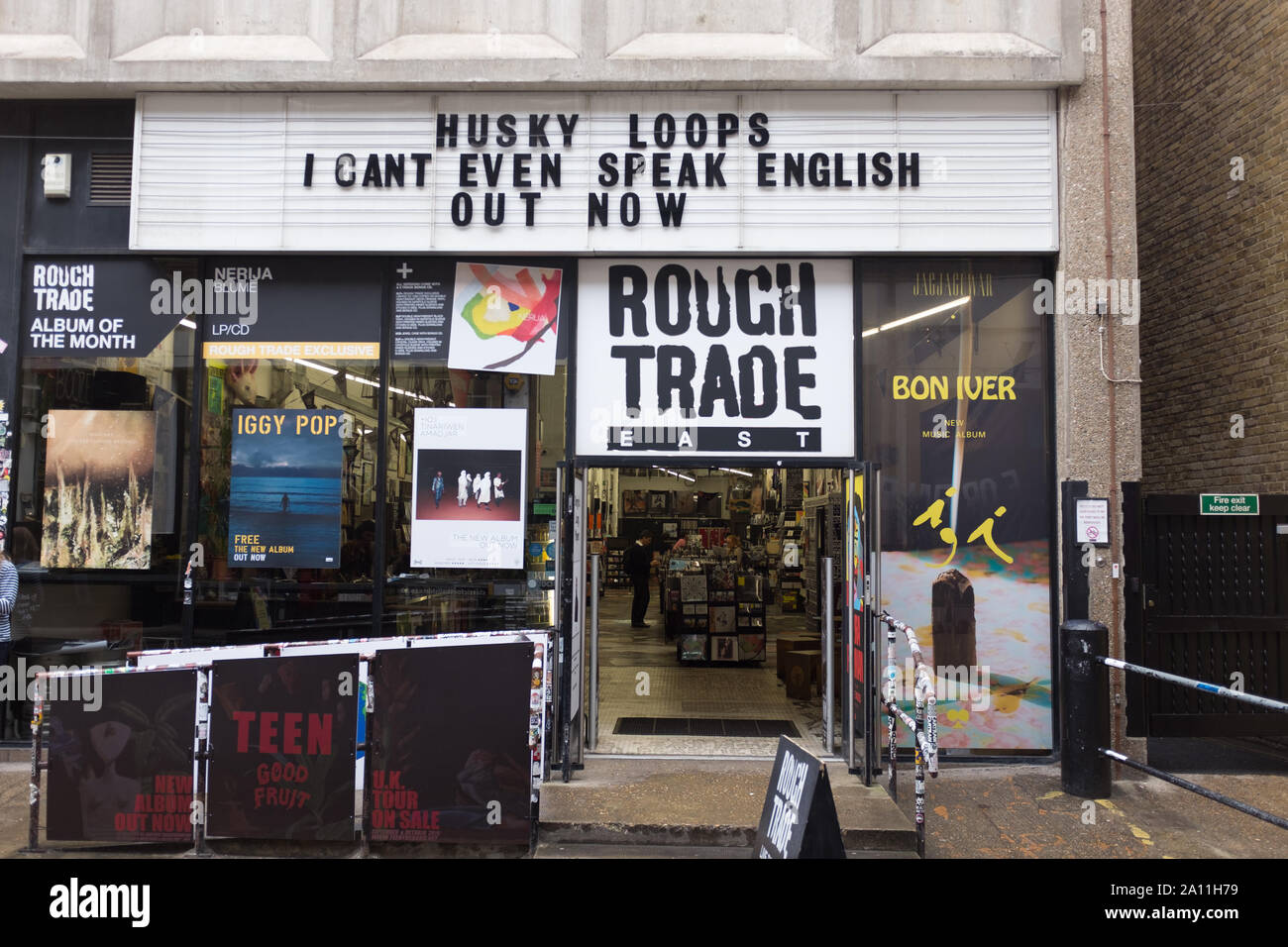 Rough Trade East London Stock Photo Alamy