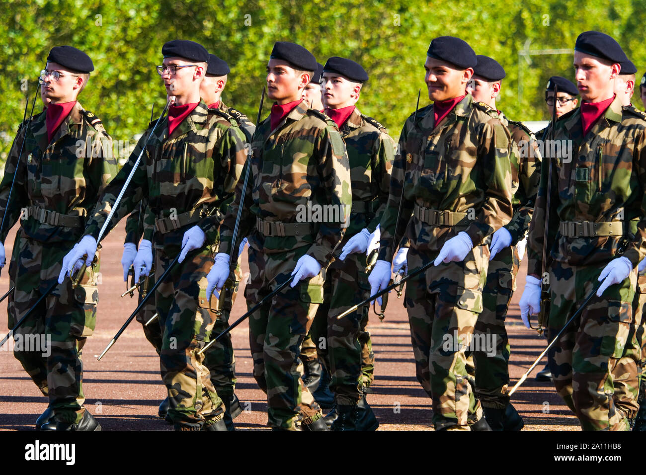 Official welcome ceremony for new students at French National Military ...