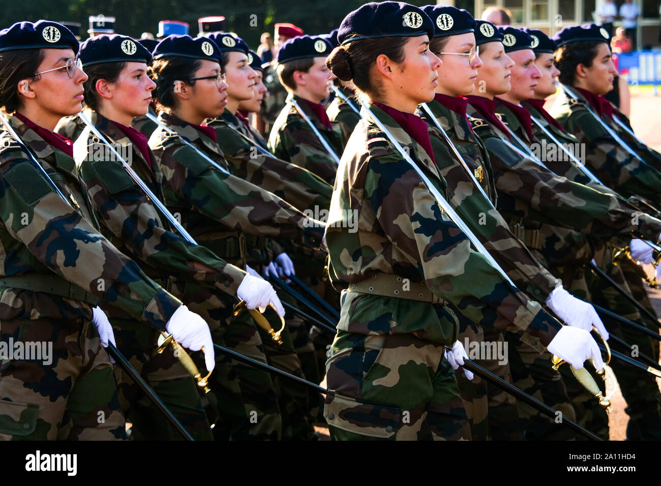 Official welcome ceremony for new students at French National Military ...