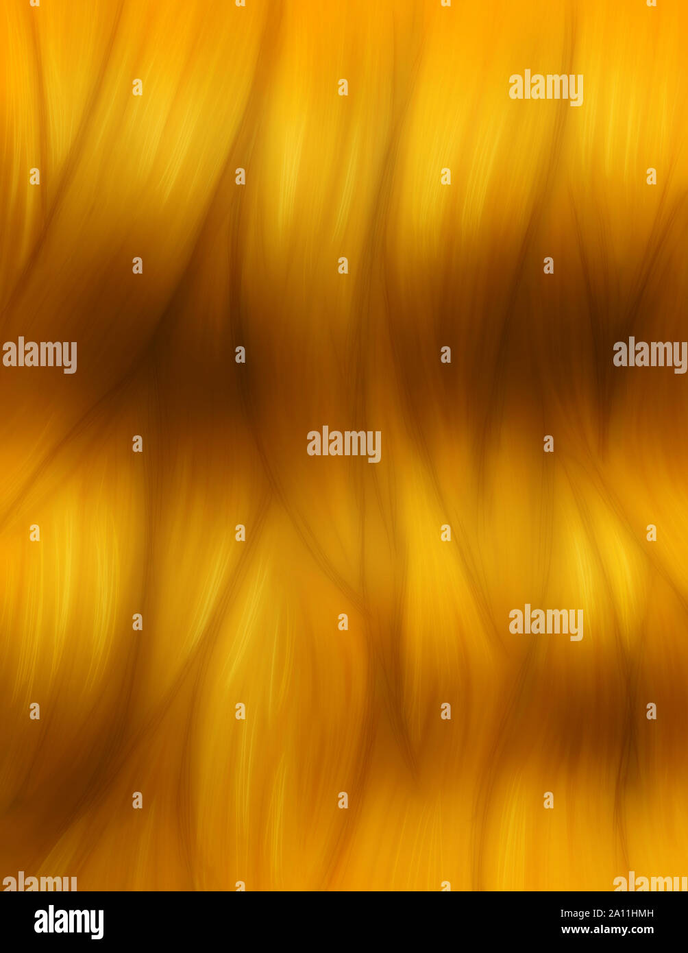 Digitally painted hair texture of yellow color Stock Photo - Alamy