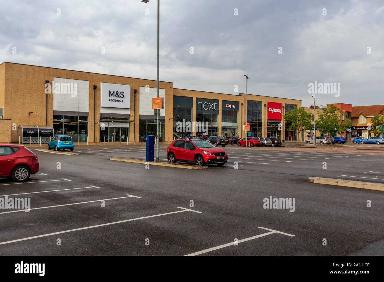 huntingdon town centre, cambridgeshire, england, uk, gb Stock Photo - Alamy