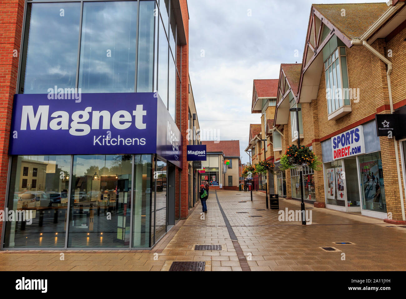 huntingdon town centre, cambridgeshire, england, uk, gb Stock Photo - Alamy