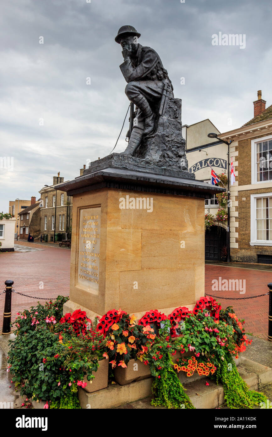 huntingdon town centre, cambridgeshire, england, uk, gb Stock Photo - Alamy