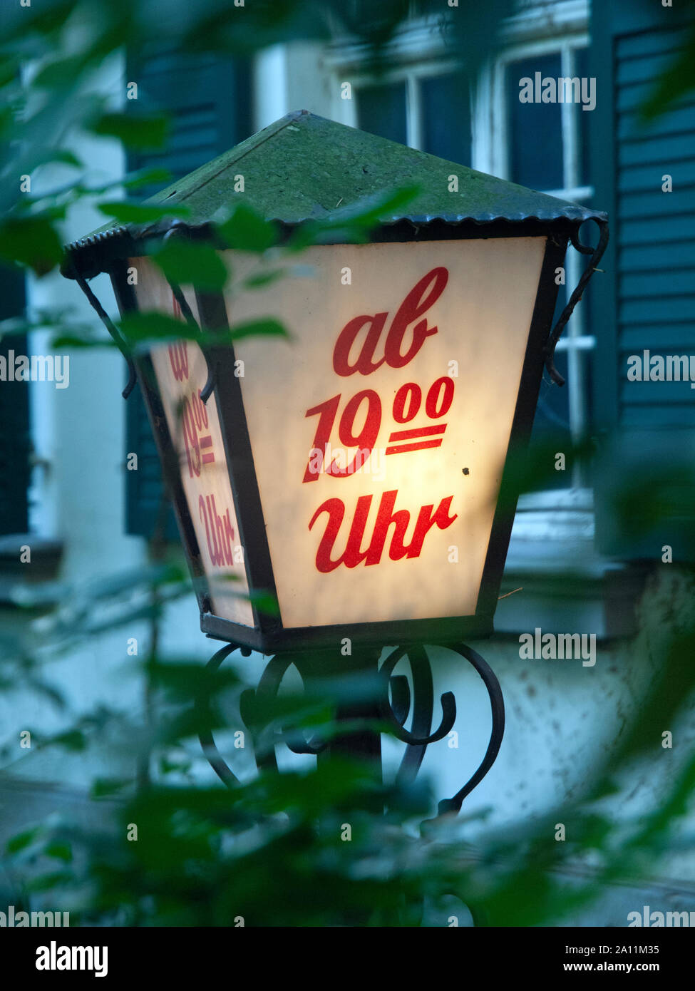 German street lighting hi-res stock photography and images - Alamy