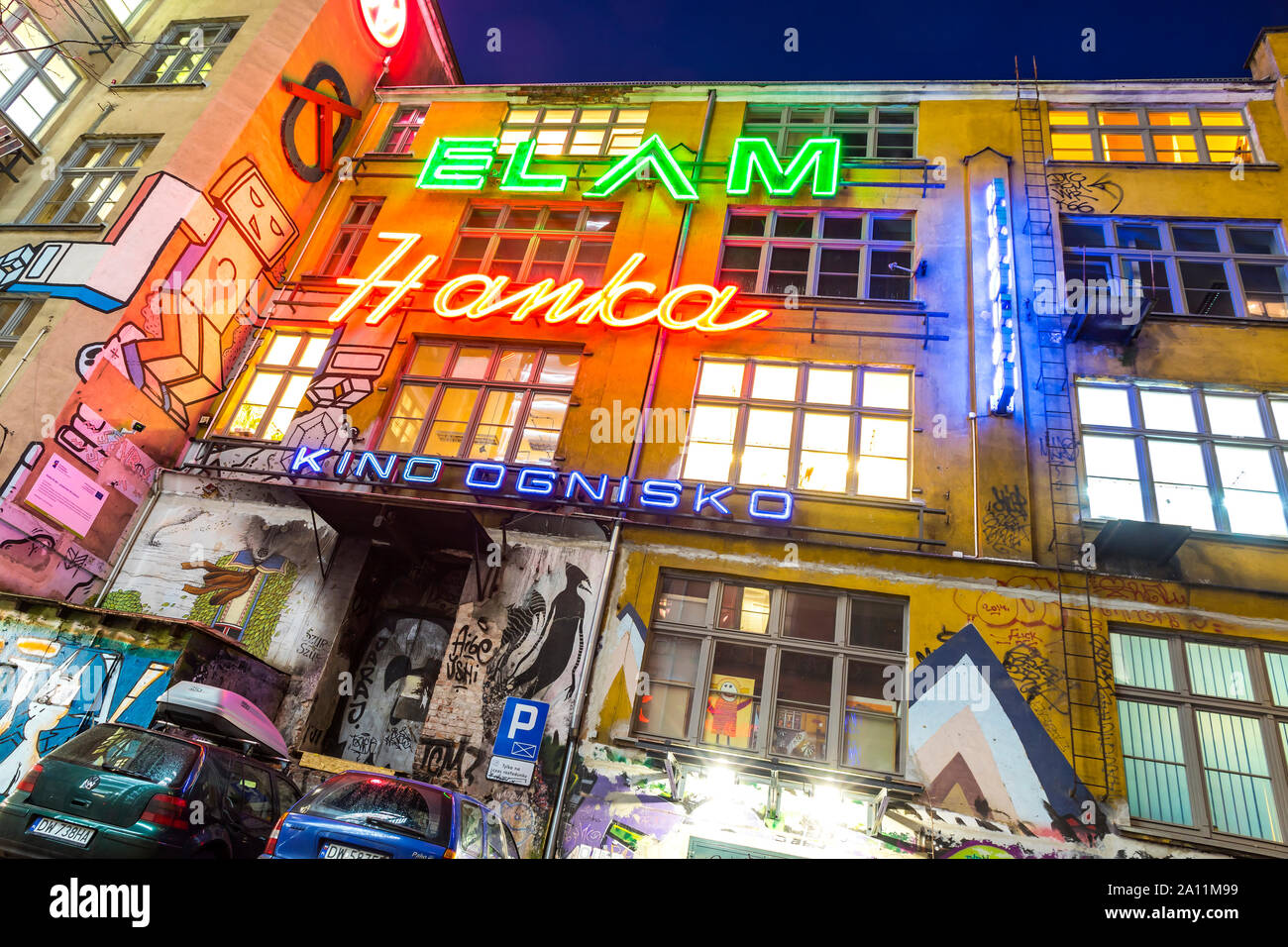 Wroclaw neon side gallery hi-res stock photography and images - Alamy