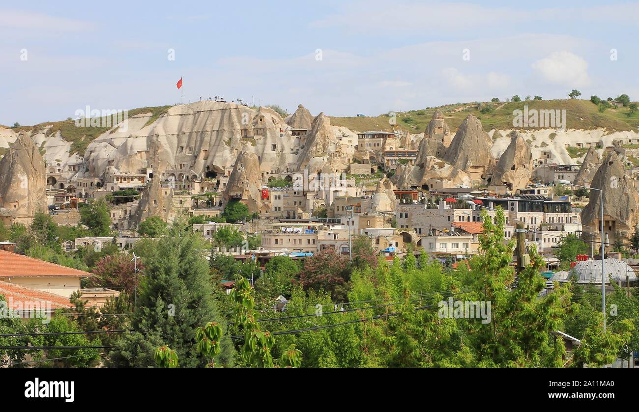 Cappadocia is a semi-desert region in central Turkey. It is famous for ...