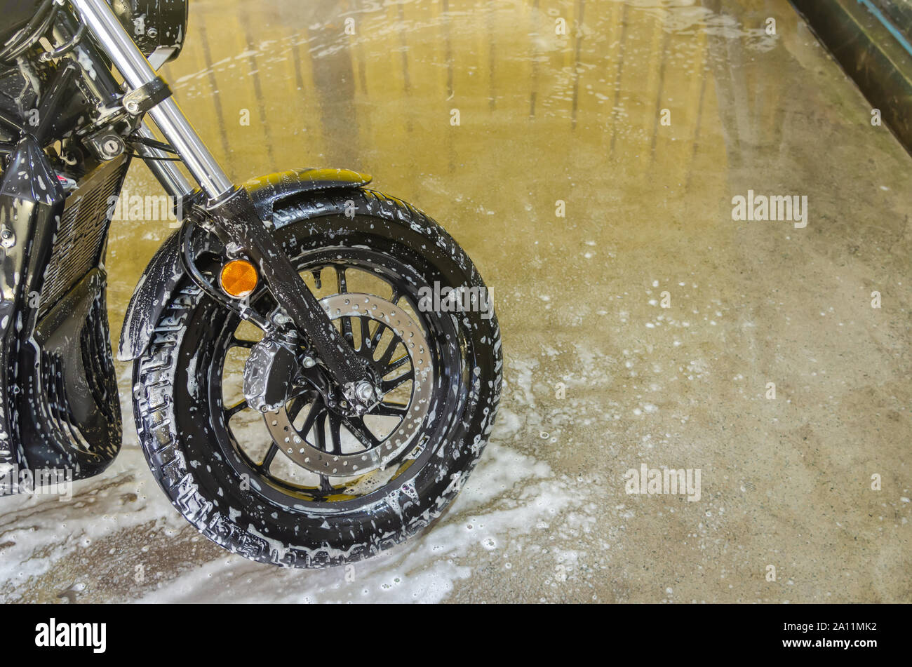 Bike wash station hi-res stock photography and images - Alamy