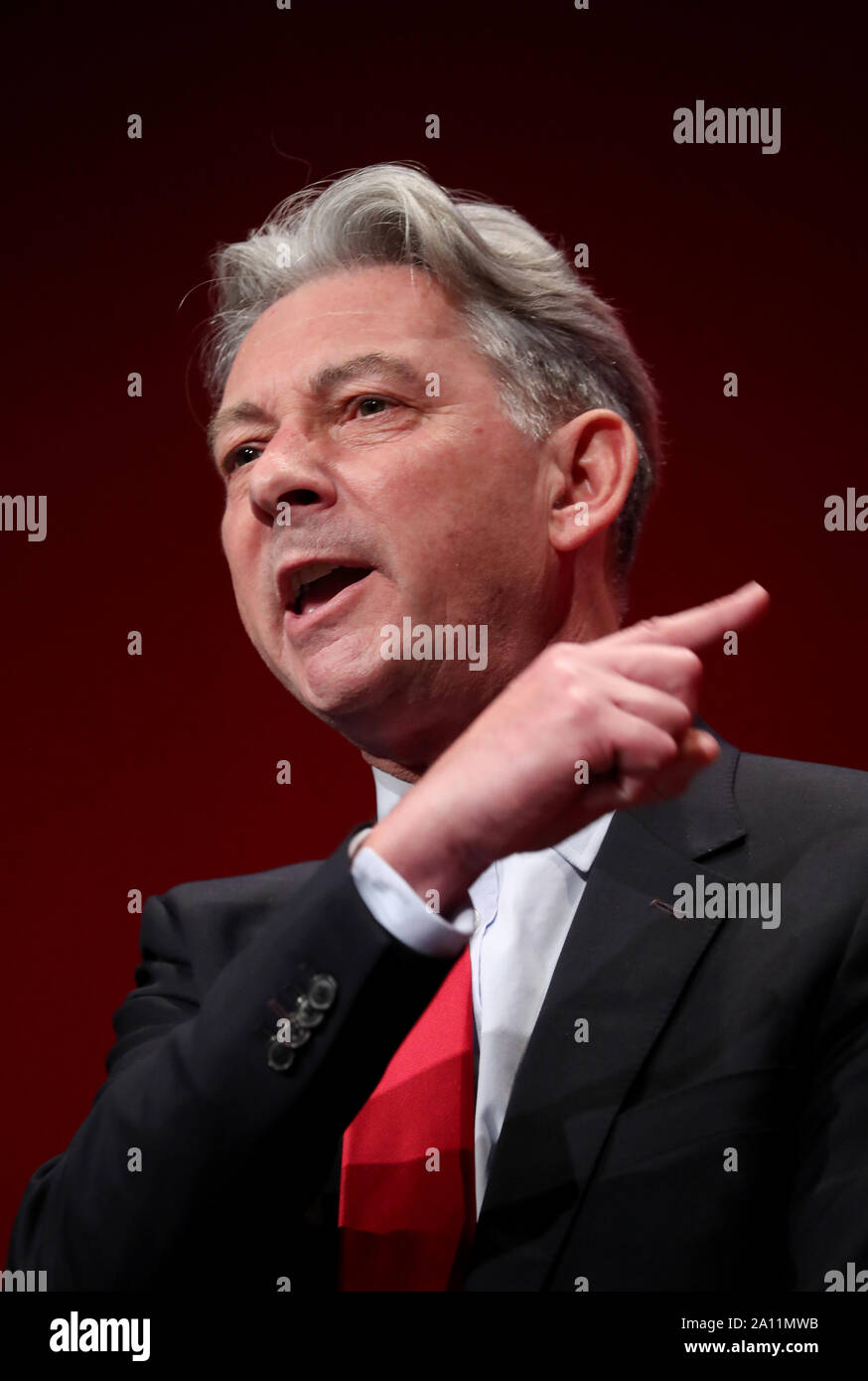 Scottish labour leader richard leonard delivers hi-res stock ...