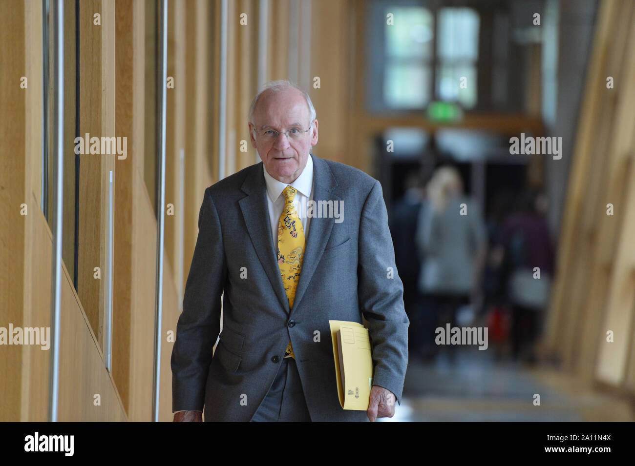 Edinburgh, UK. 19 September 2019. Pictured: Gil Patterson MSP. Scenes ...