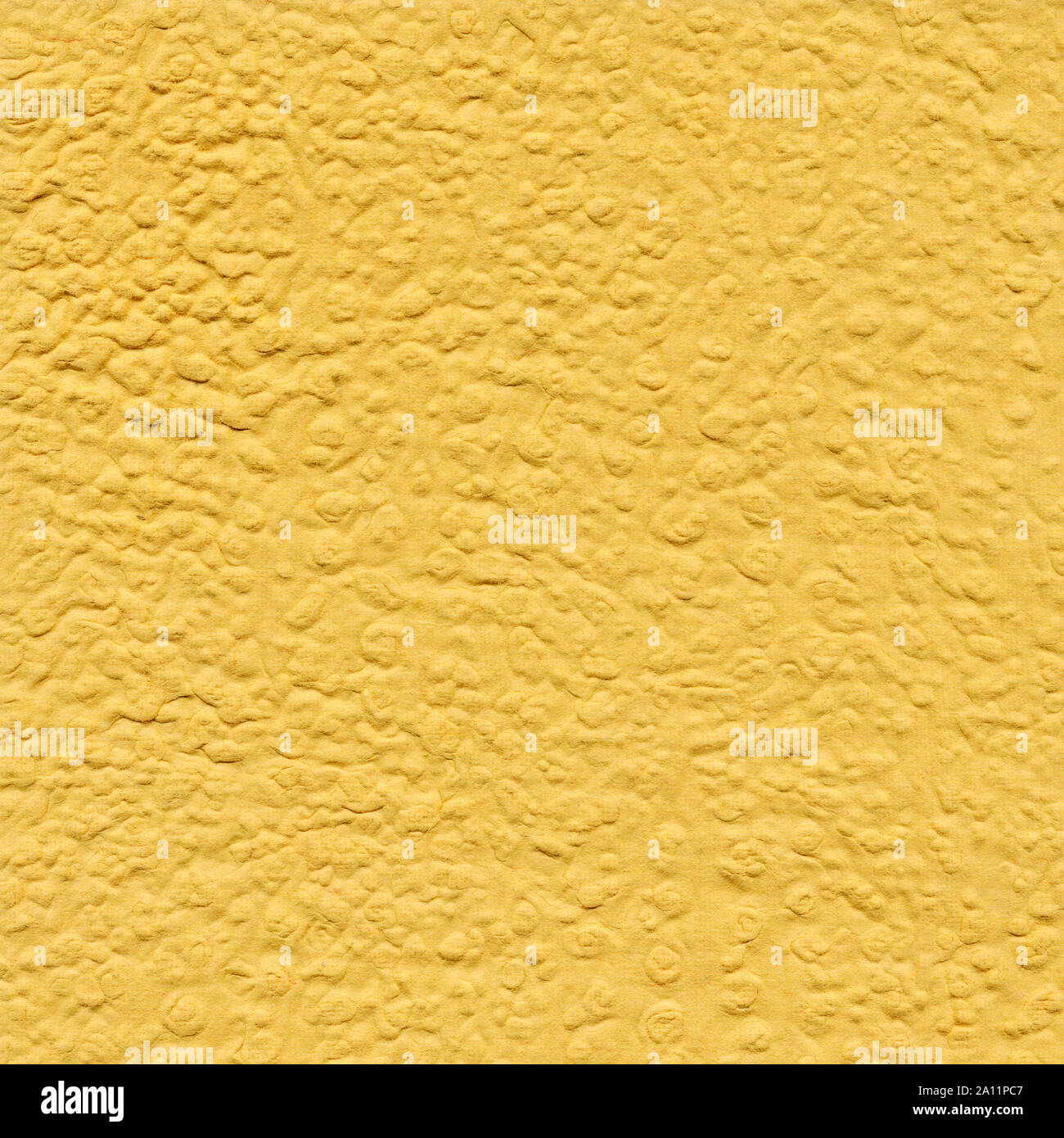 Yellow paper background with pattern. Handmade paper Stock Photo - Alamy