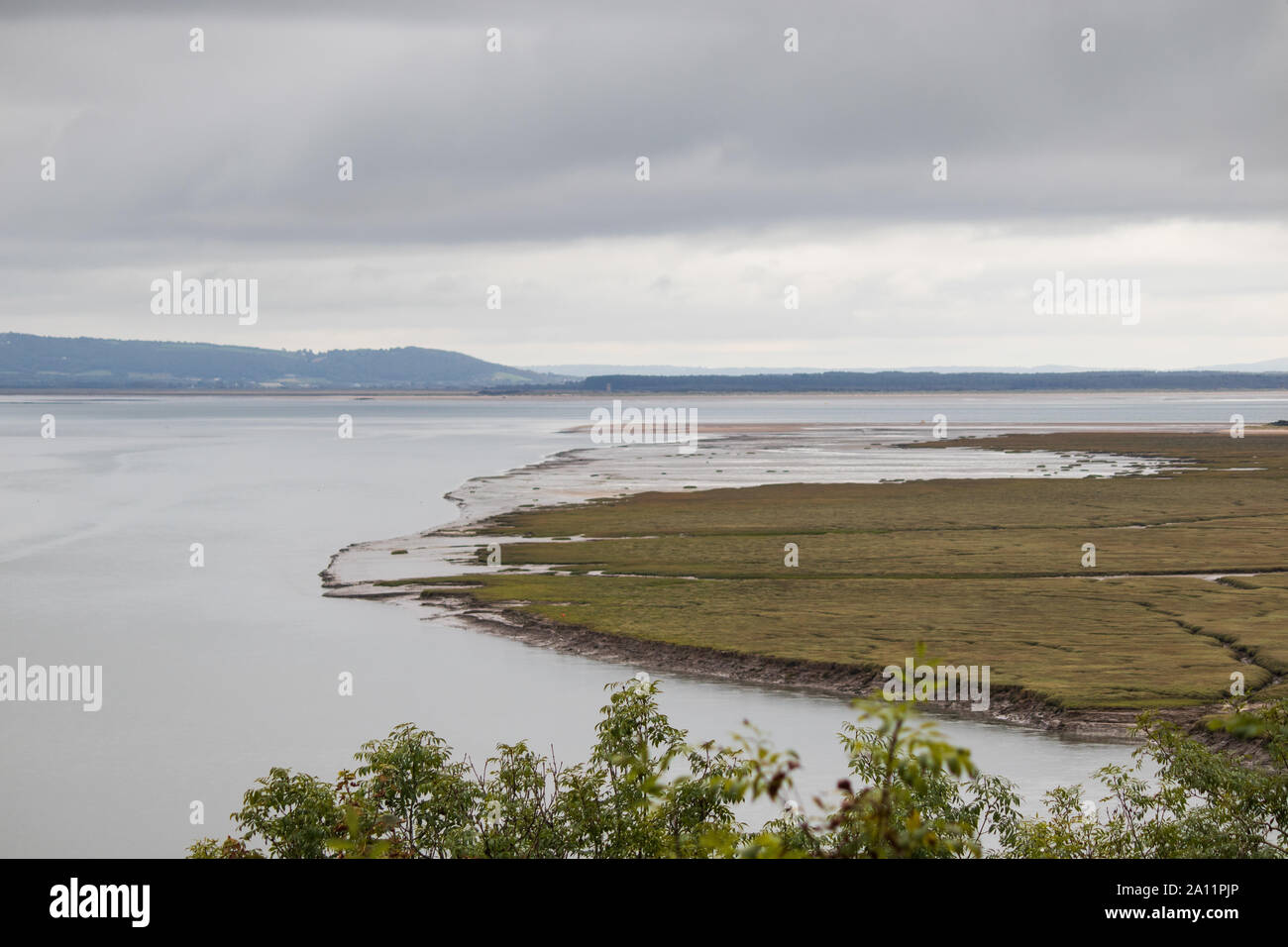 The estuary of Laugharne where Dylan Thomas wrote poetry in particular ...