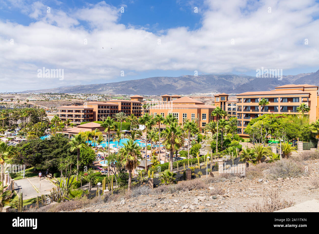 Hotel H10 Costa Adeje Palace in La Caleta, Tenerife, Canary Islands, Spain Stock Photo - Alamy