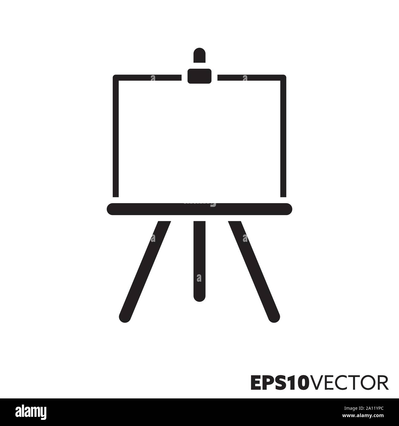 Easel vector Stock Vector Images - Alamy