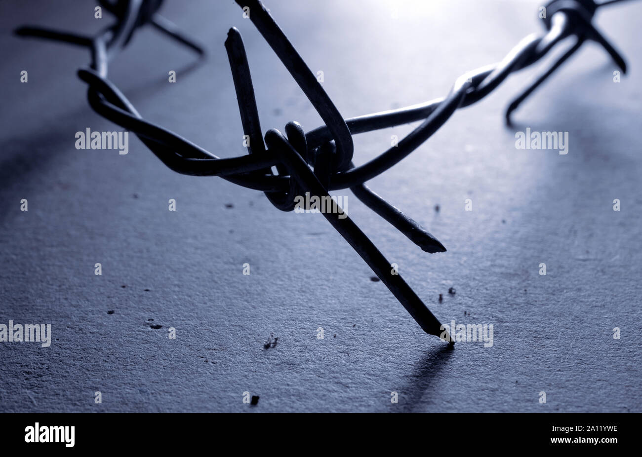 Barbed wire wrap hi-res stock photography and images - Alamy
