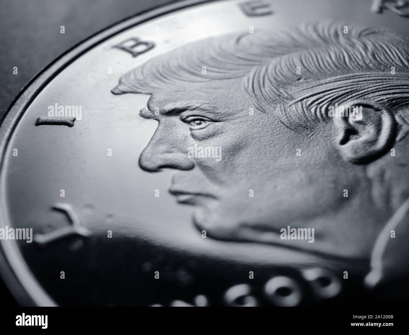Trump face hi-res stock photography and images - Alamy
