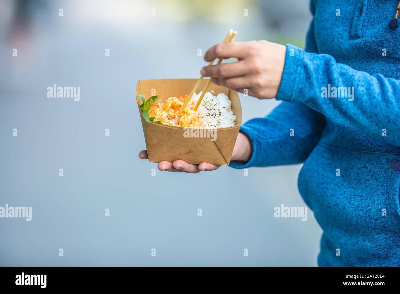 Mans lunch box hi-res stock photography and images - Alamy