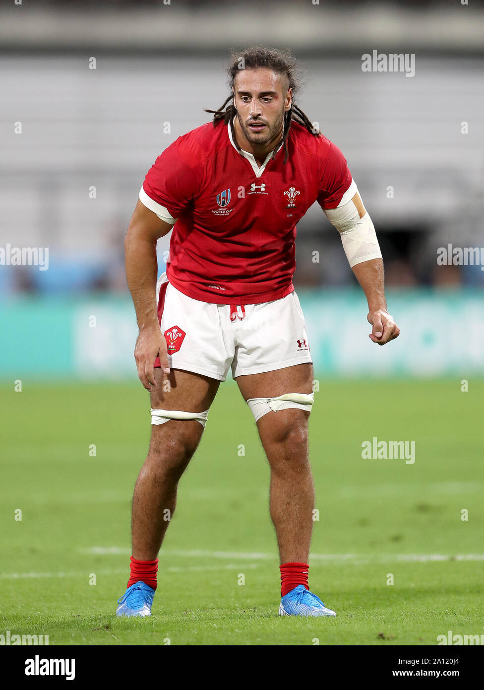 Wales' Josh Navidi during the 2019 Rugby World Cup Pool D match at City ...