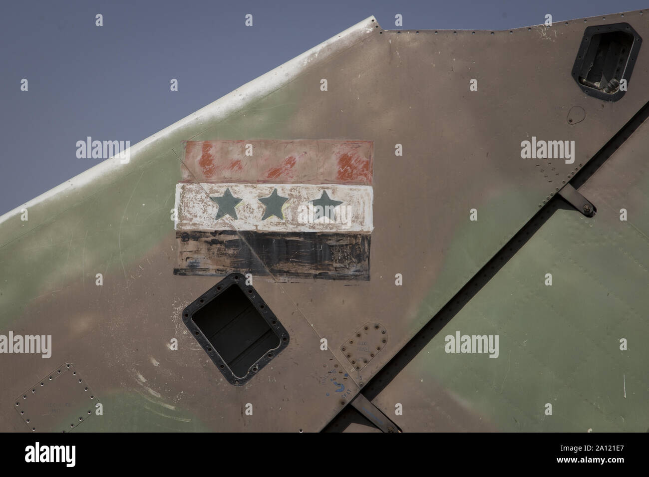 September 23, 2019, Tehran, IRAN: Iraq flag is seen on an Iraqi air ...