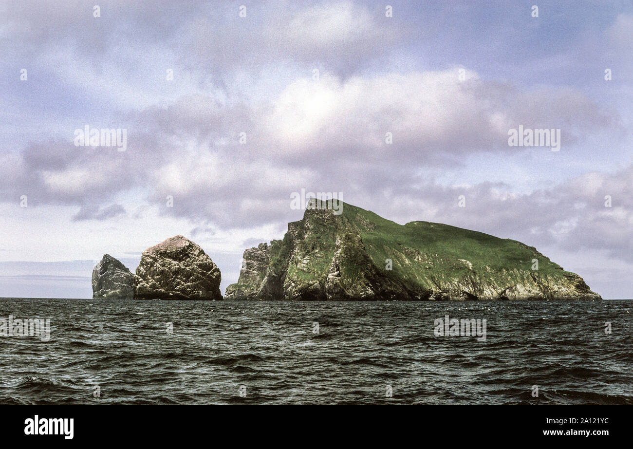 St Kilda. An island group lying some 40 miles out in the Atlantic Ocean ...