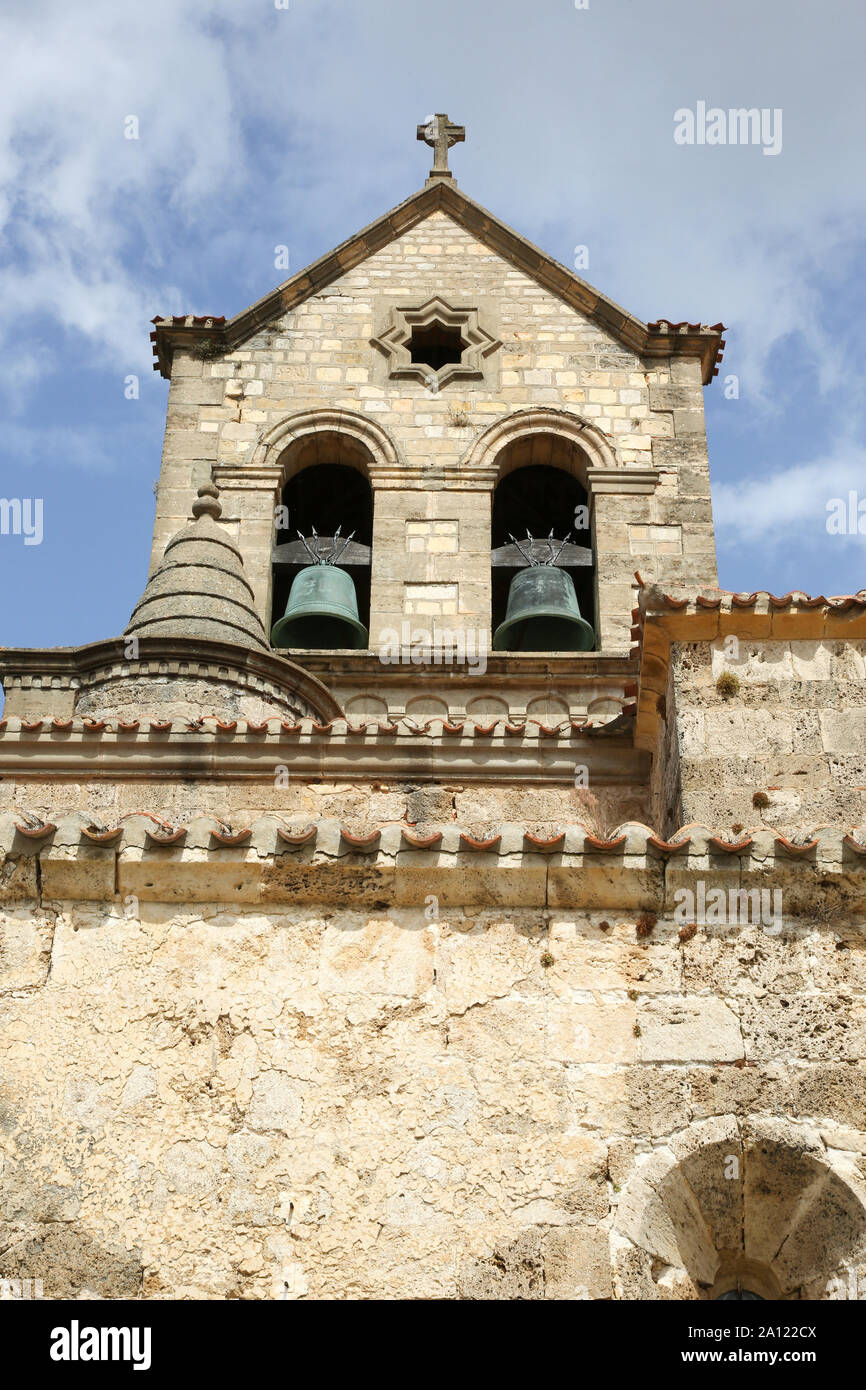 San Vincente Church, Frias, Spain Stock Photo - Alamy