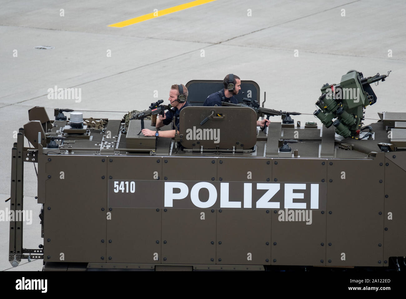 Airport security vehicle on patrol hi-res stock photography and images ...
