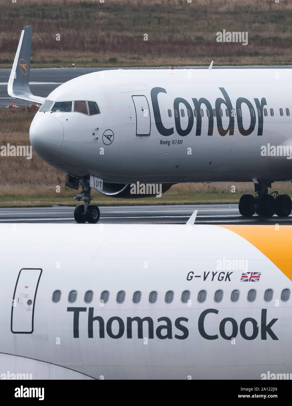 Frankfurt, Germany. 23rd Sept 2019. An aircraft of the airline Condor ...