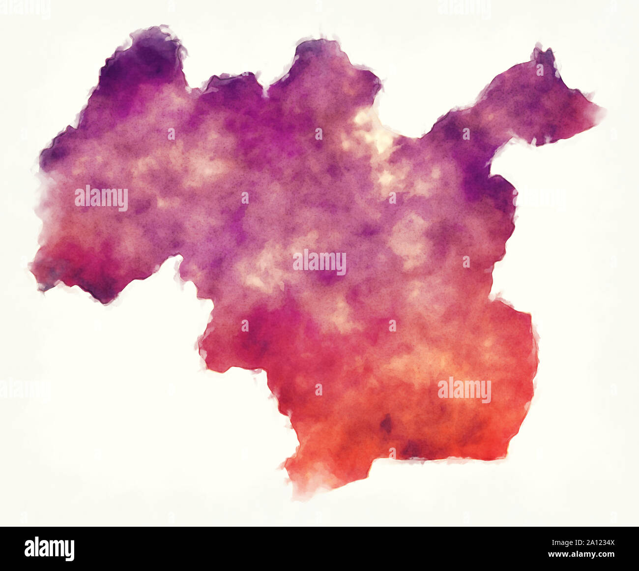 Map of mamou hi-res stock photography and images - Alamy