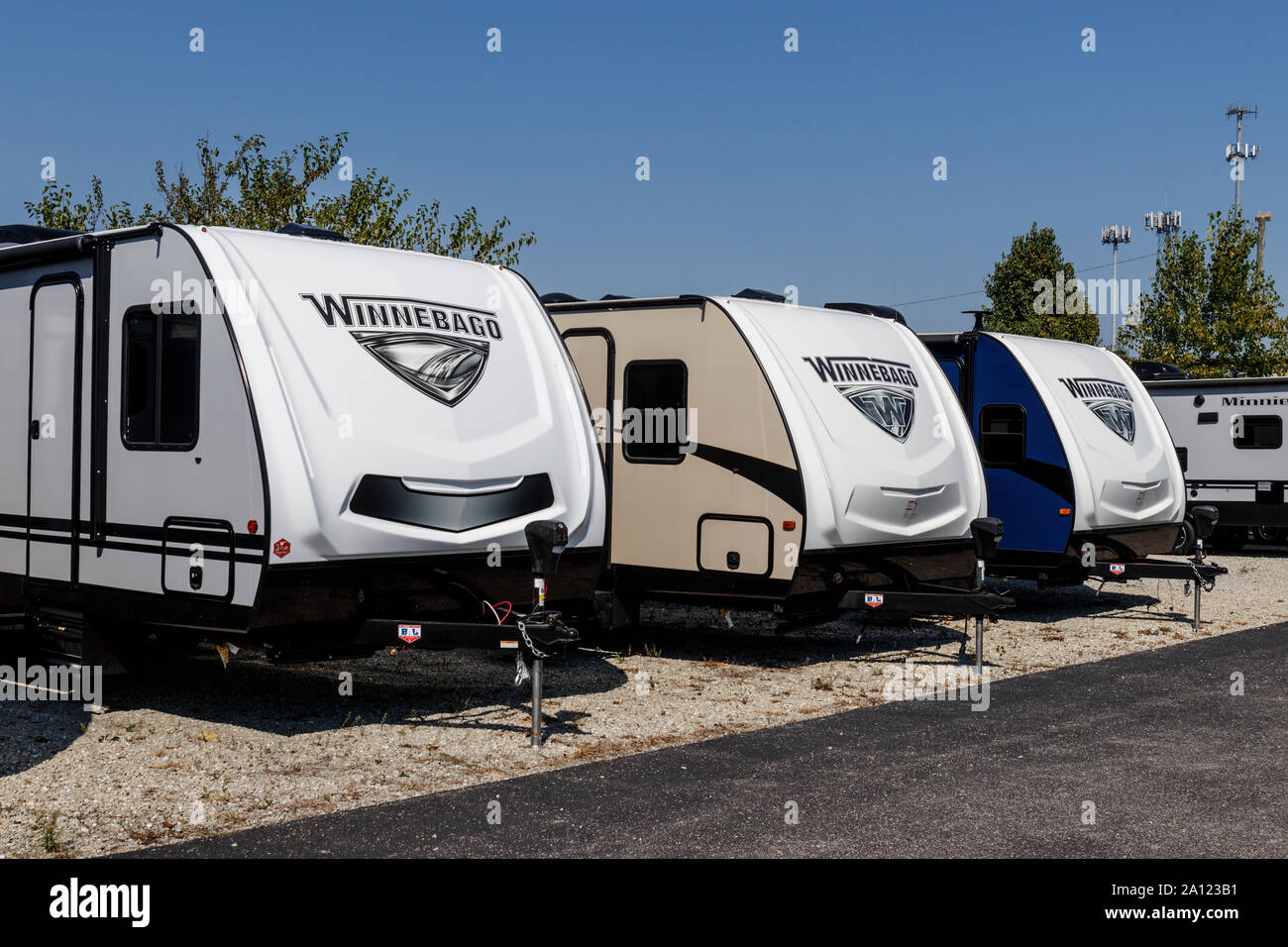 Indianapolis - Circa September 2019: Winnebago Recreational Vehicles at ...