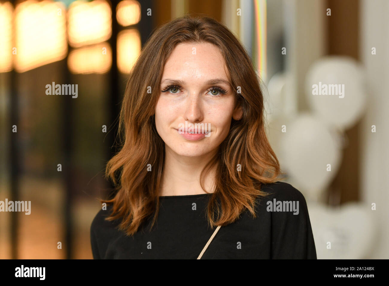 Munich, Germany. 23rd Sep, 2019. Anna Wilke, model, styling at the ...