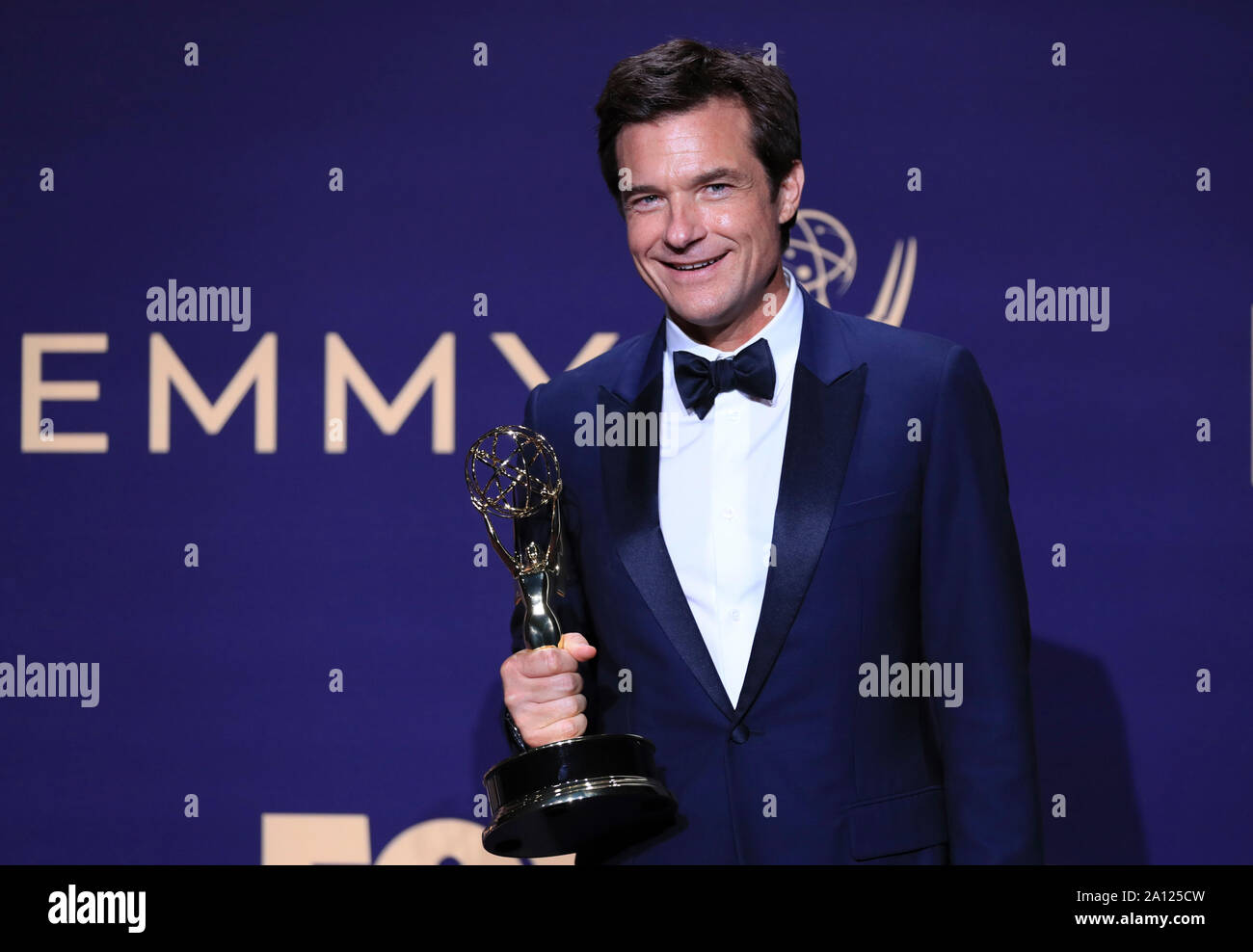 Los Angeles, USA. 22nd Sep, 2019. Director Jason Bateman poses with the ...