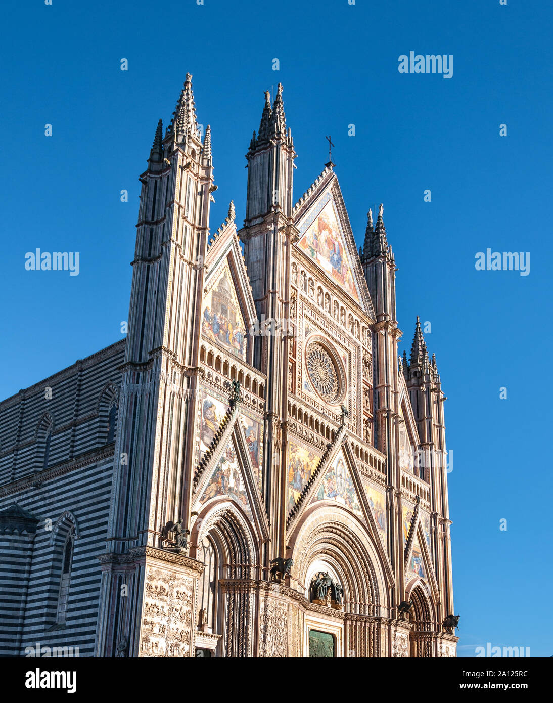 Orvieto, Italy. City of Etruscan origin, grown in the medieval and ...
