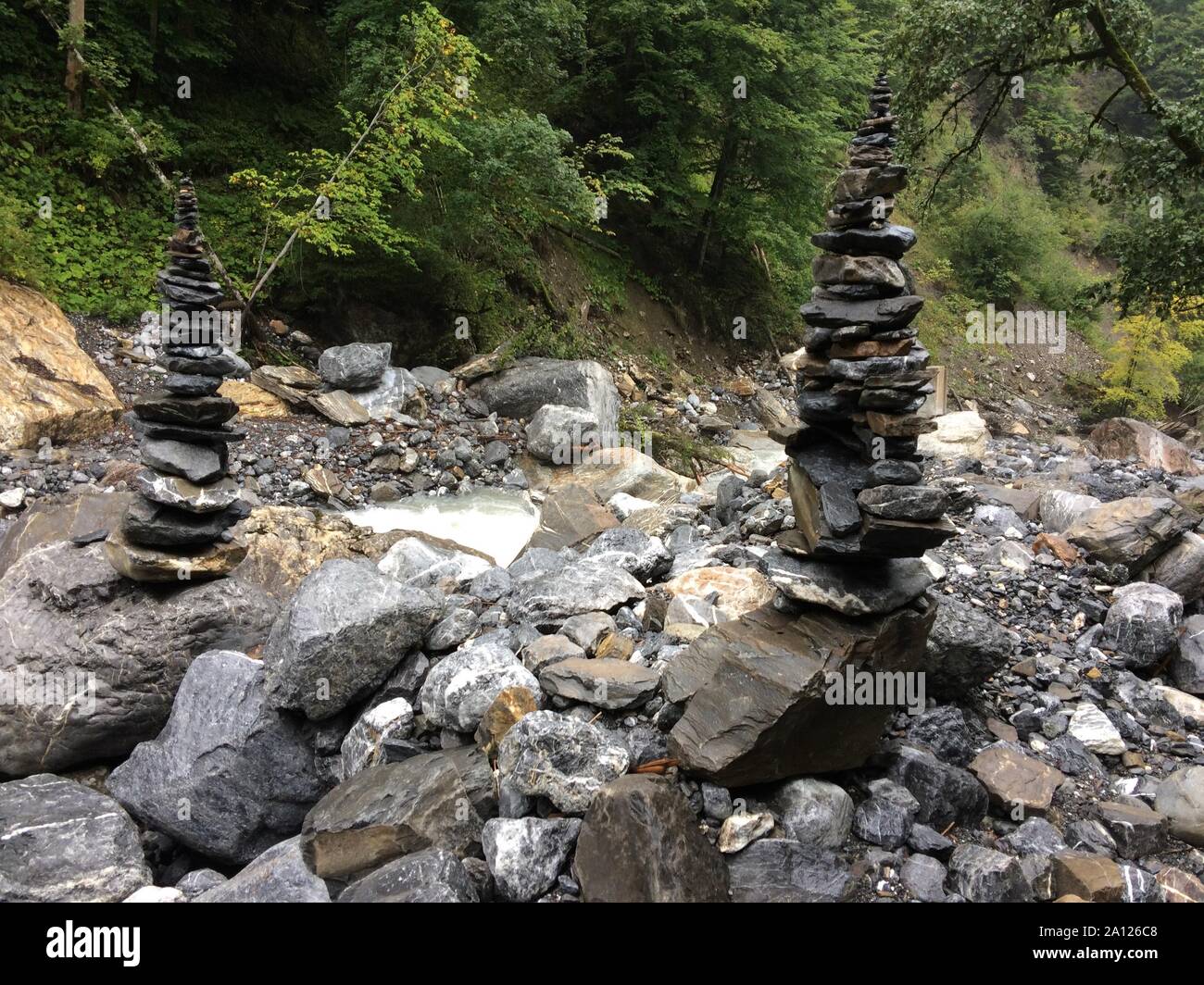 Stones made into pyramid hi-res stock photography and images - Alamy
