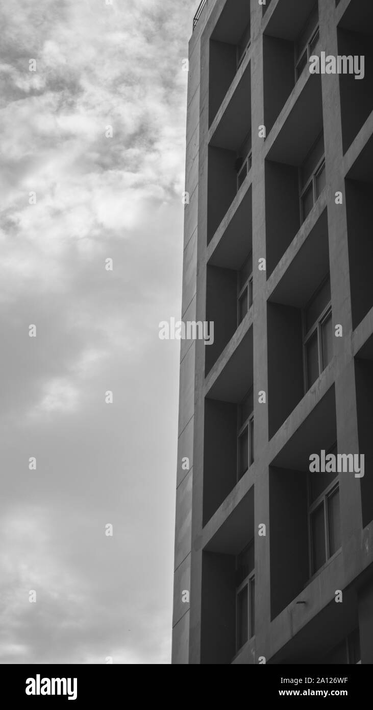 University Buildings View Stock Photo - Alamy