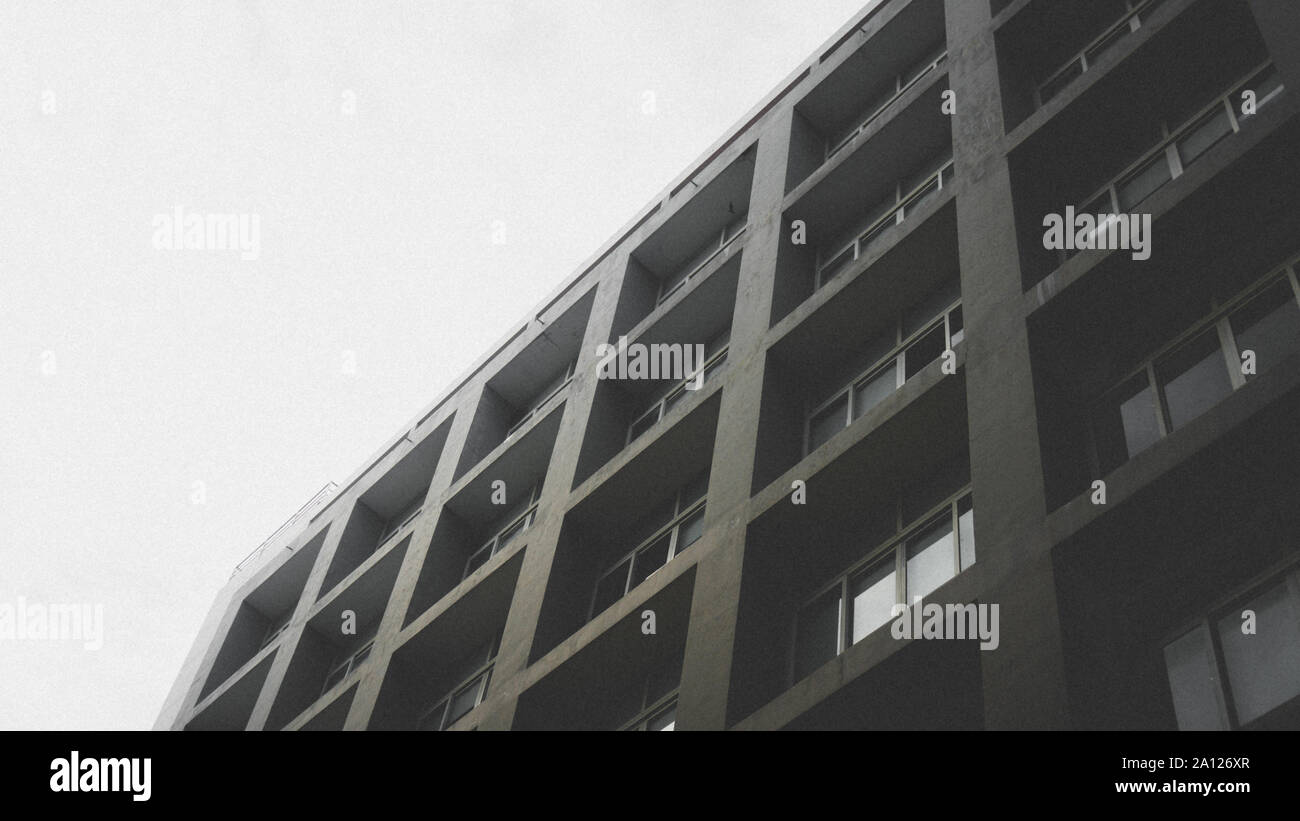 University Buildings View Stock Photo - Alamy