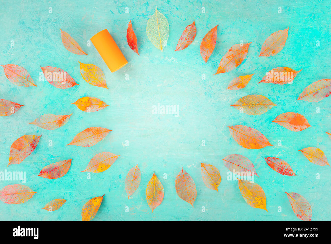 Autumn wine background with vibrant fall leaves, a design template for ...