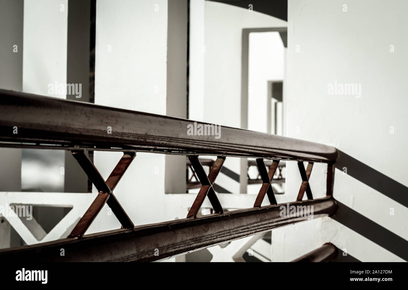 abstract pattern walls and openings of the building Stock Photo - Alamy