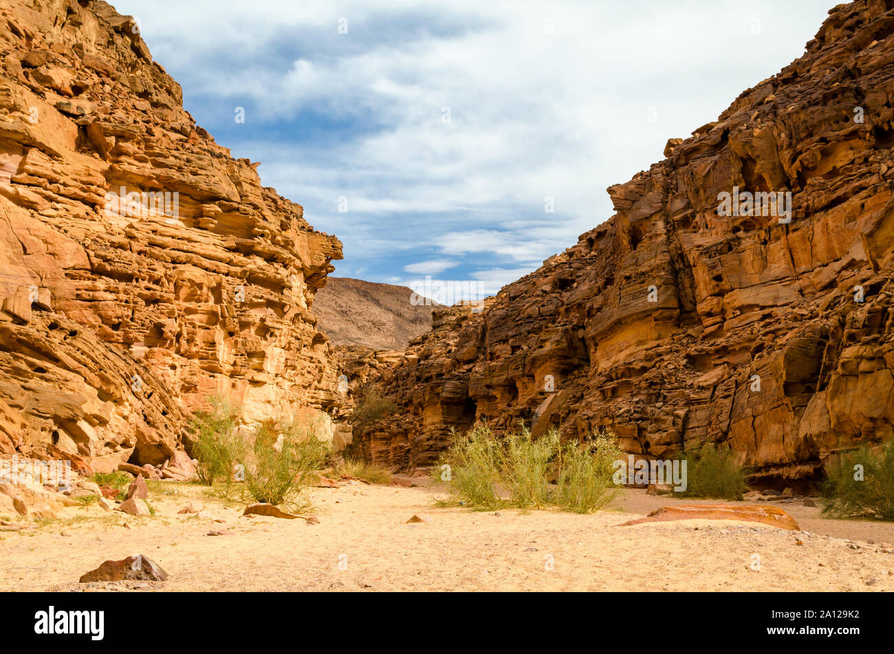 Gorge in sinai mountains egypt hi-res stock photography and images - Alamy