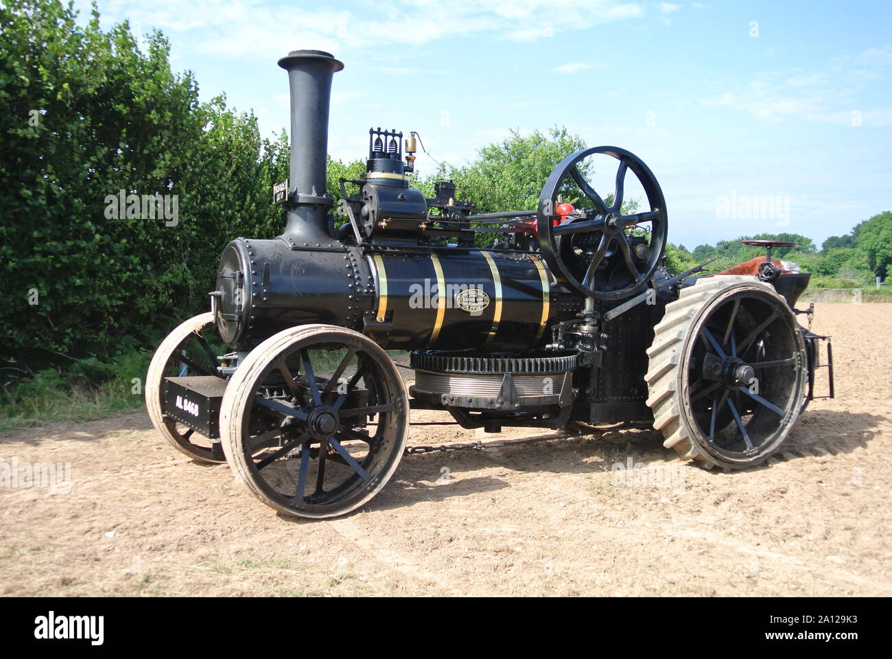 A 1870 Fowler Single Cylinder Ploughing Engine "Margaret" on ...