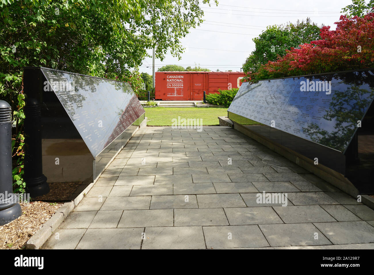 Converted Train Station and now Museum in Collingwood, Ontario, Canada ...