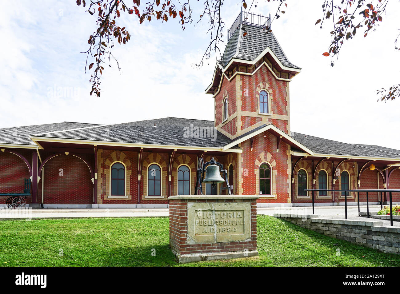 Converted Train Station and now Museum in Collingwood, Ontario, Canada ...