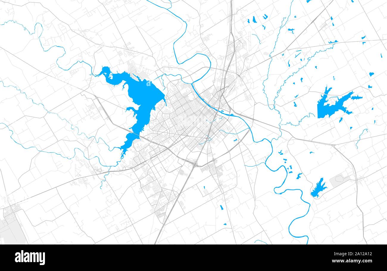 Large Map Of Waco Texas