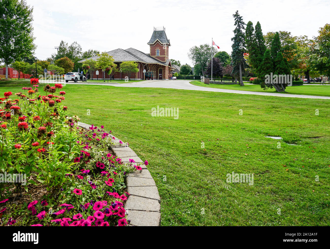 Converted Train Station and now Museum in Collingwood, Ontario, Canada ...