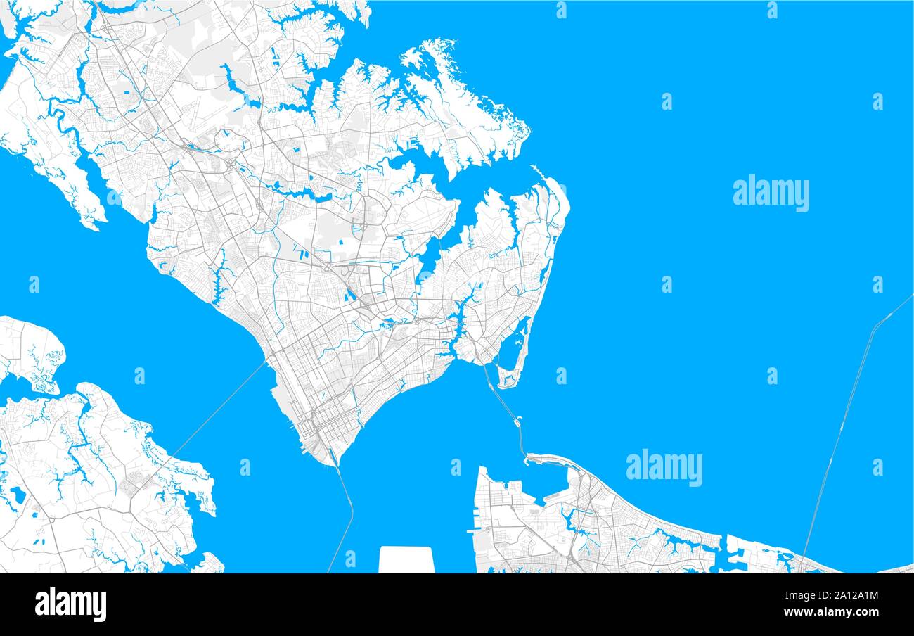 Map Of South Hampton Virginia