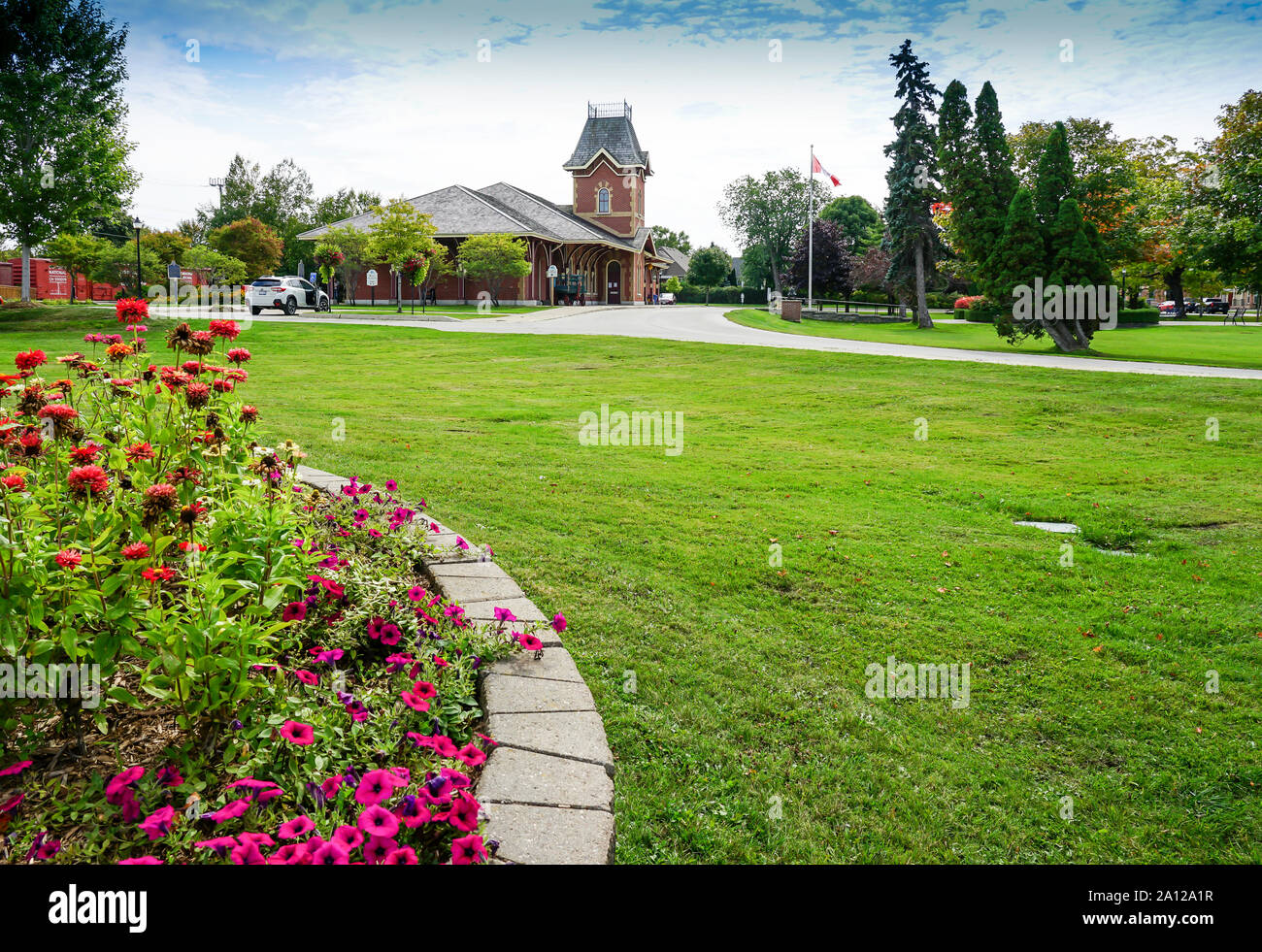 Converted Train Station and now Museum in Collingwood, Ontario, Canada ...