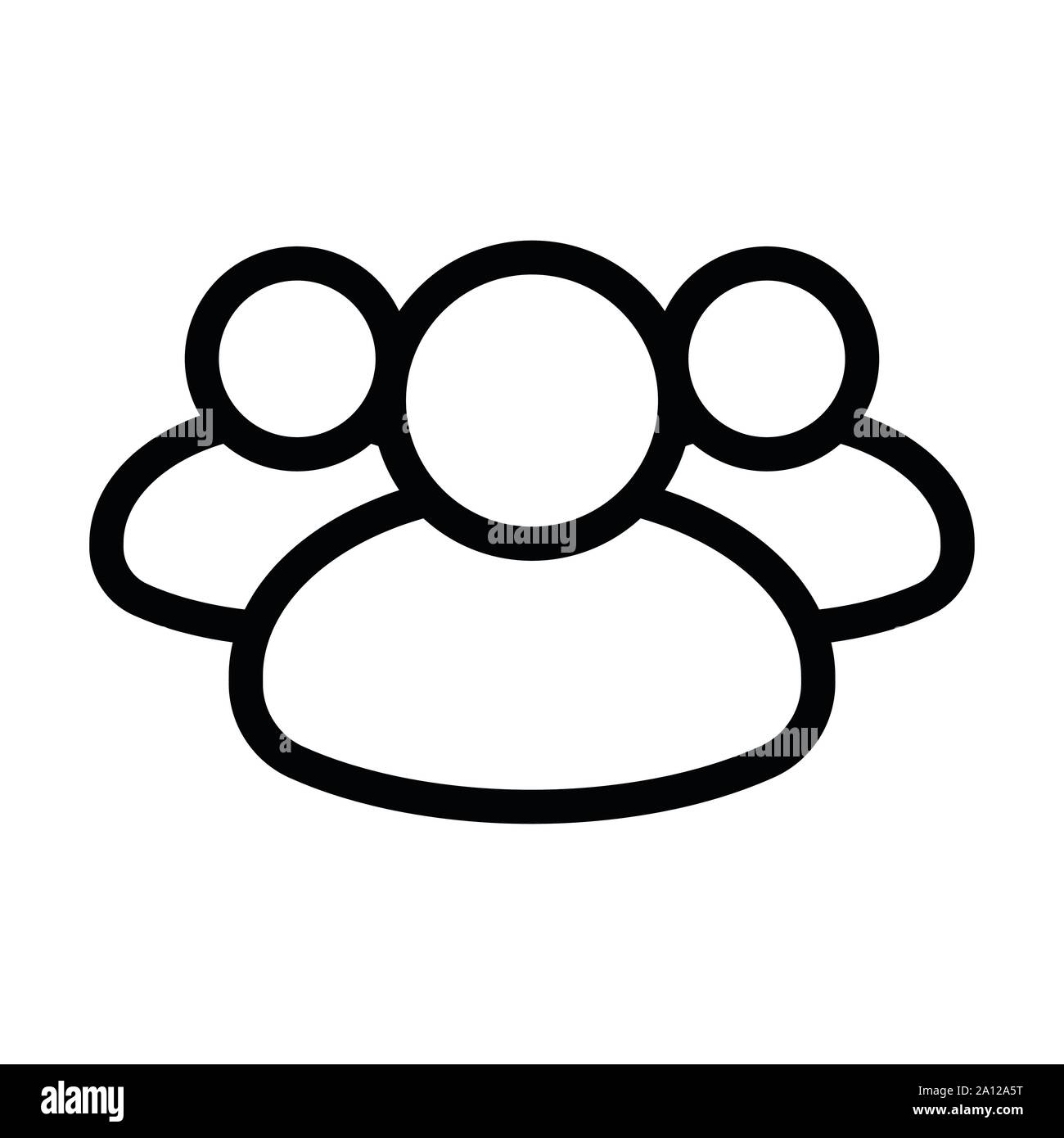 Group leader icon Black and White Stock Photos & Images - Alamy