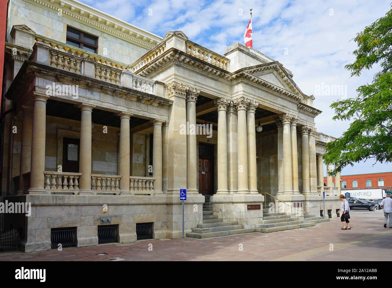 Municipal Building and Post office in Collingwood, Ontario, Canada ...
