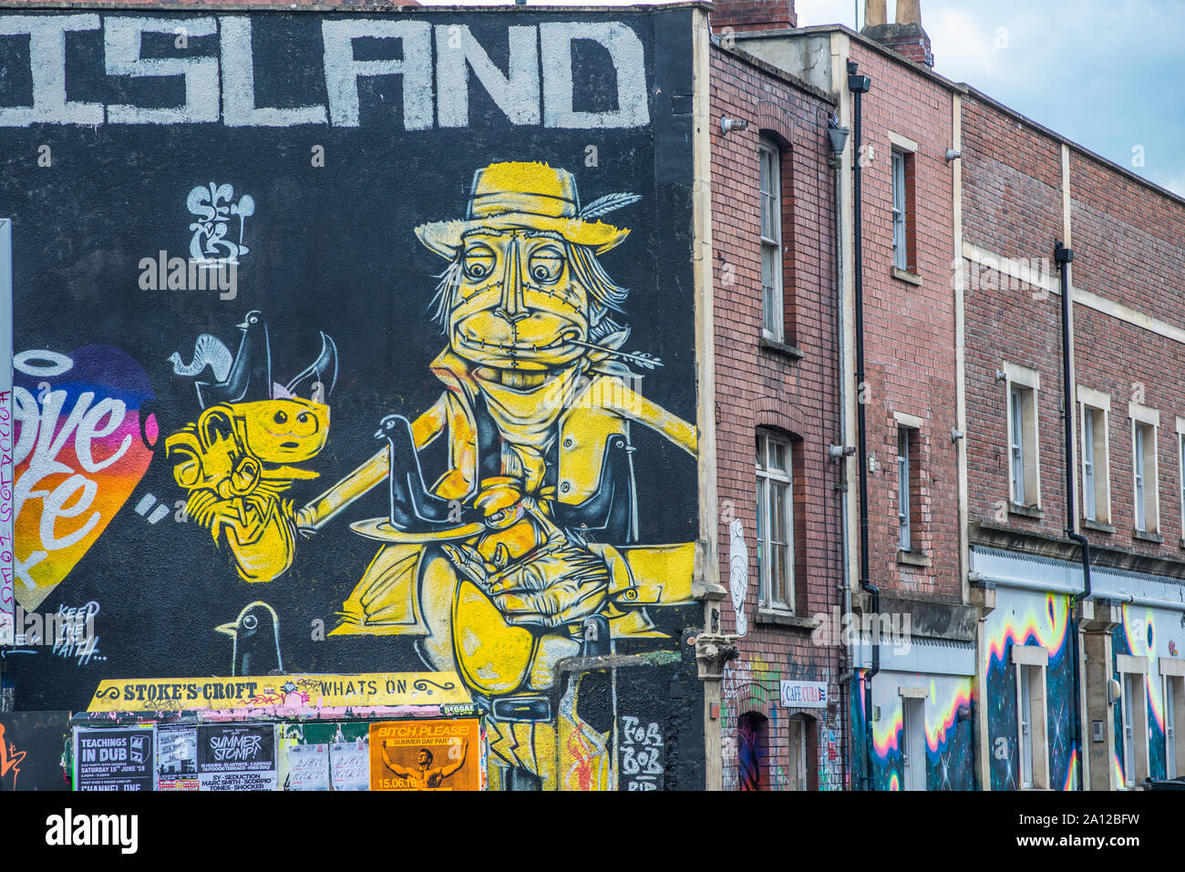 Stokes croft murals hi-res stock photography and images - Alamy