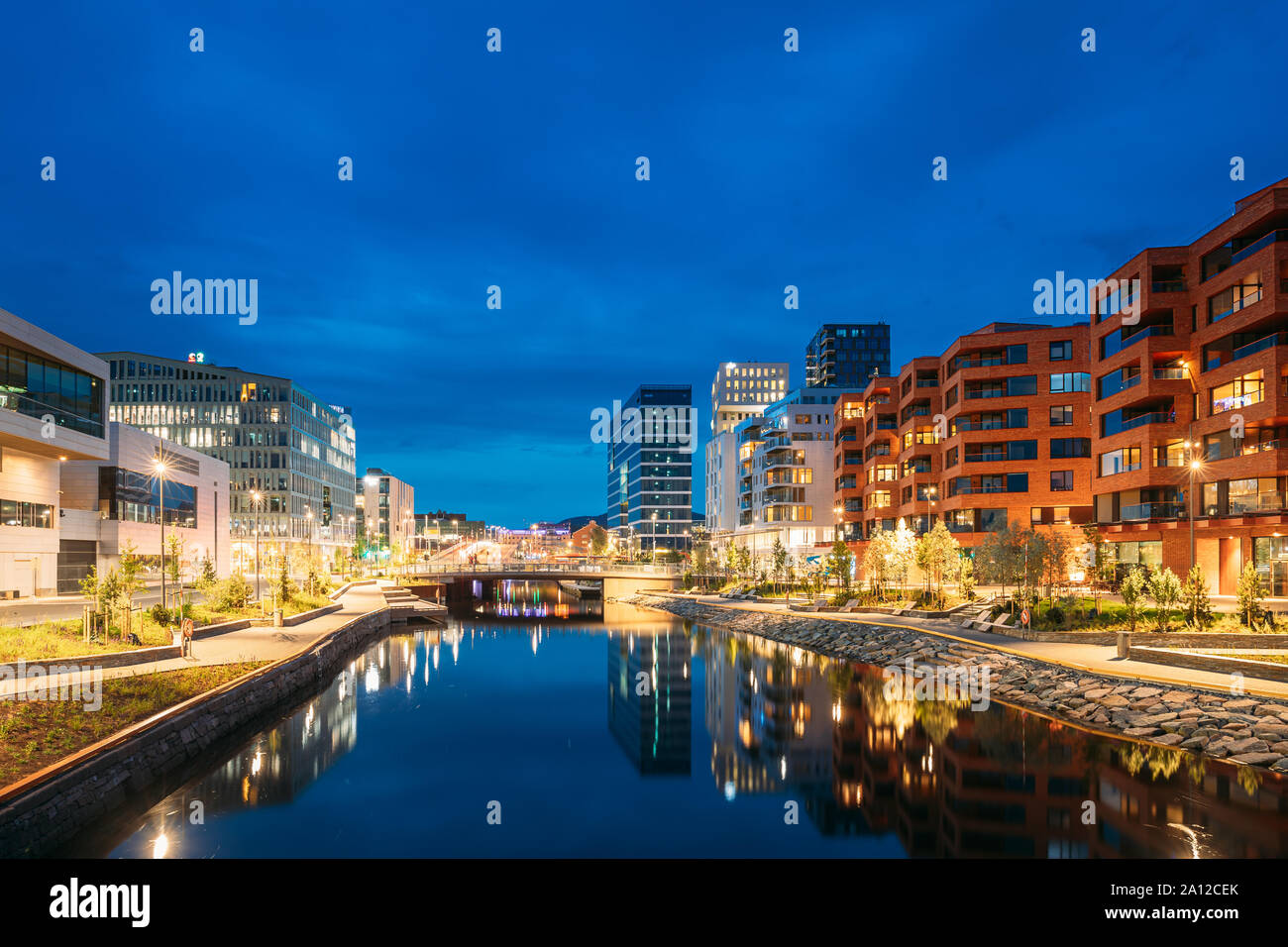 Oslo cityscape hi-res stock photography and images - Alamy